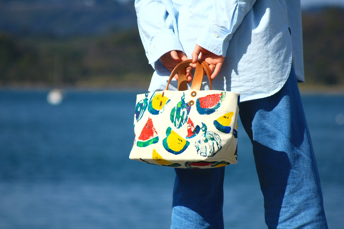 黄赤スイカ Totebag（SM） – Miko-BAG
